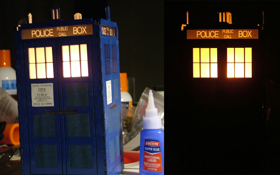 Night Light - Police Call Box - Creative Dimensions - PinkLion