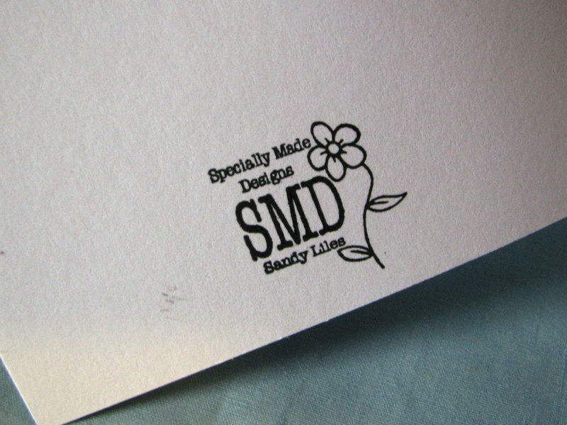 You're in my thoughts card, thinking of you card, handmade card ...