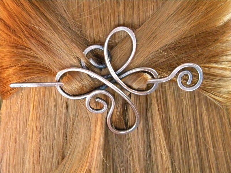 Abstract Hair Pin - Elizabella Design - PinkLion