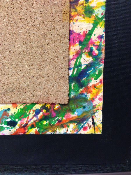 Splatter Paint Corkboard - Elephantastic Designs - PinkLion