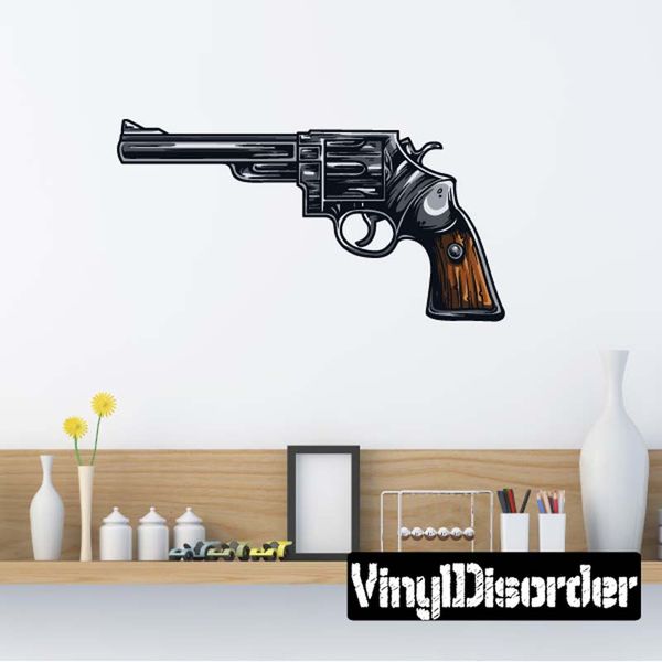 Army Pistol Wall Decal - Vinyl Car Sticker - Uscolor001 - VinylDisorder ...