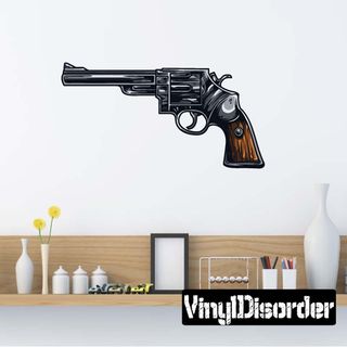 Army Pistol Wall Decal - Vinyl Car Sticker - Uscolor001 - VinylDisorder ...