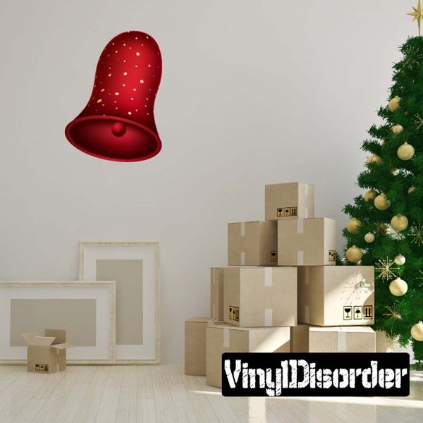 Christmas Bell Wall Decal - Vinyl Car Sticker - Uscolor011 ...