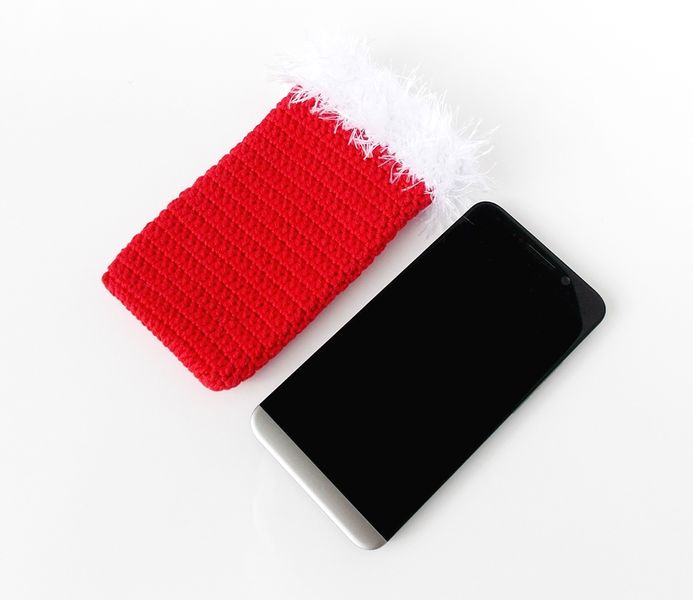 Santa Christmas hat phone case - Petite LeRu - PinkLion