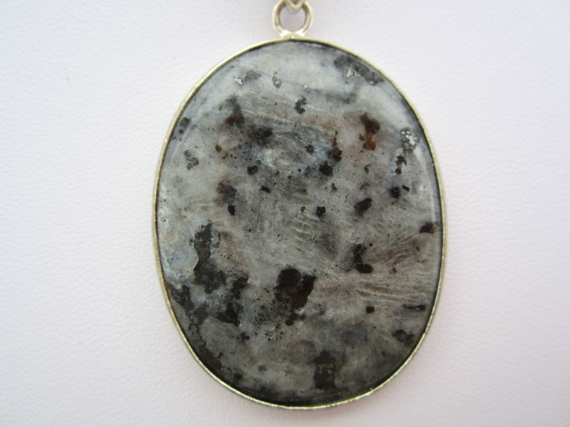 Sparkling Rare Larkivite Silver Pendant - Crystal Beauties - PinkLion