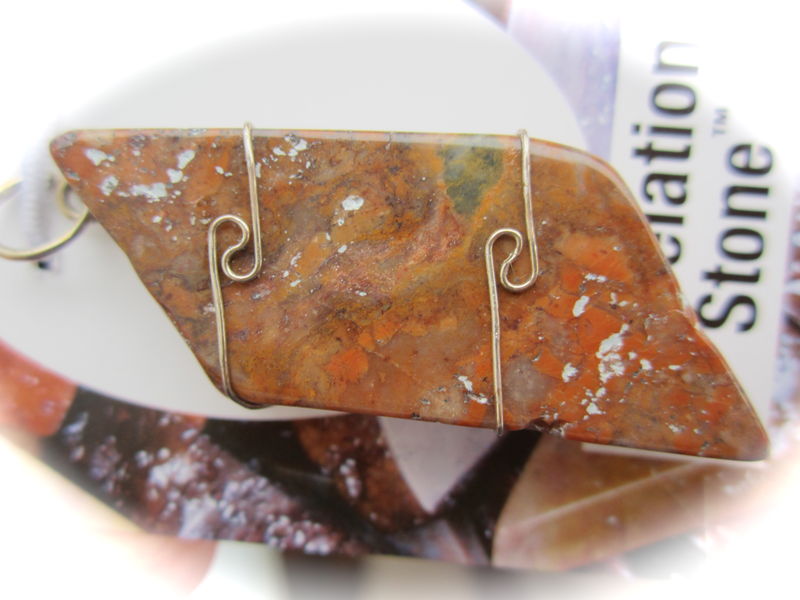 Jasper Revelation Stone Silver Pendant - Crystal Beauties - PinkLion