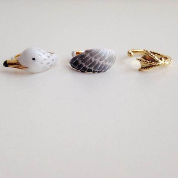 Sea Gull Ring Set - Mary Lou - PinkLion