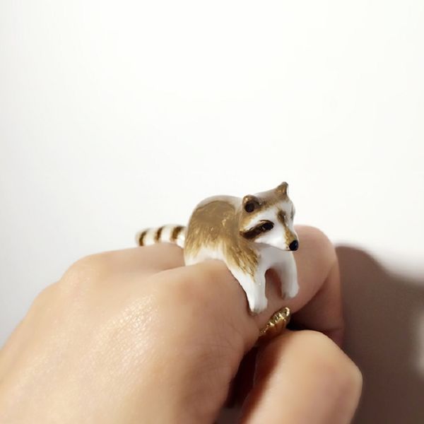 Raccoon Ring Set - Mary Lou - PinkLion
