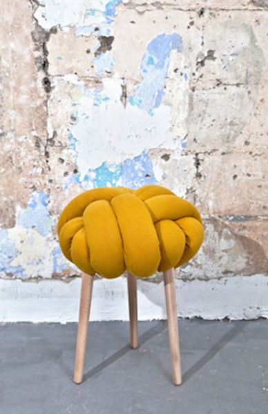 Knot Stool (Mustard) - Knots Studio - PinkLion
